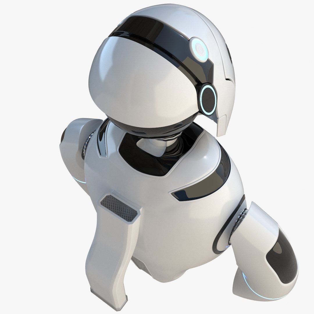 Robot Flying Model - TurboSquid 1179647