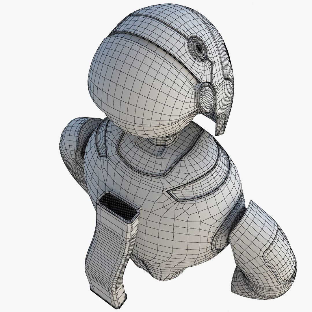 Robot Flying Model - TurboSquid 1179647