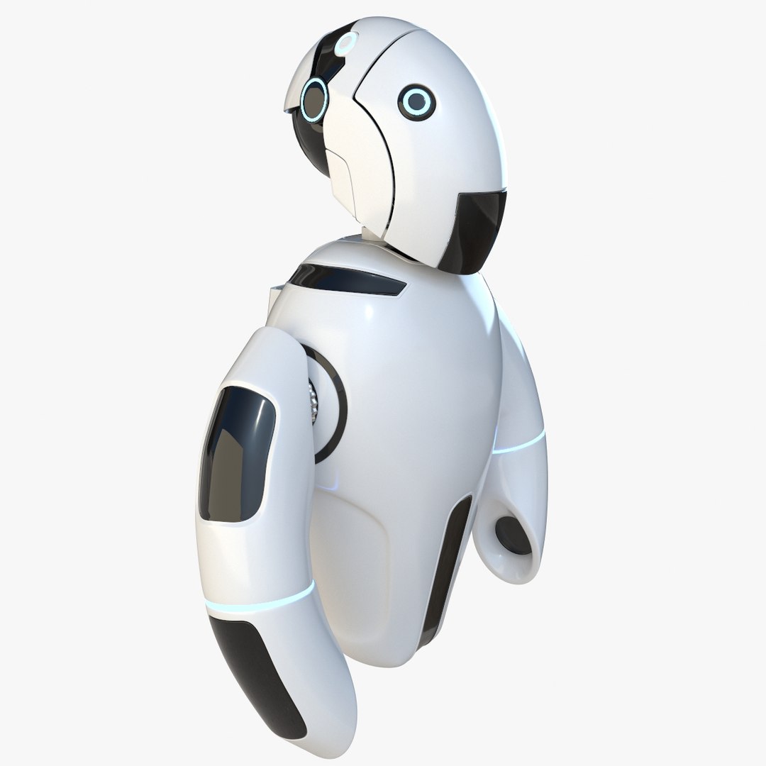 Robot Flying Model - TurboSquid 1179647