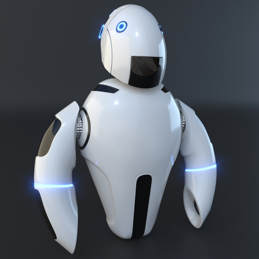 Robot Flying Model - TurboSquid 1179647