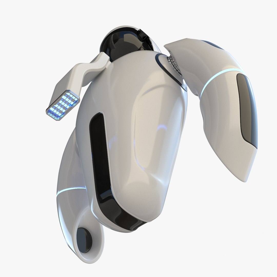 Robot Flying Model - TurboSquid 1179647