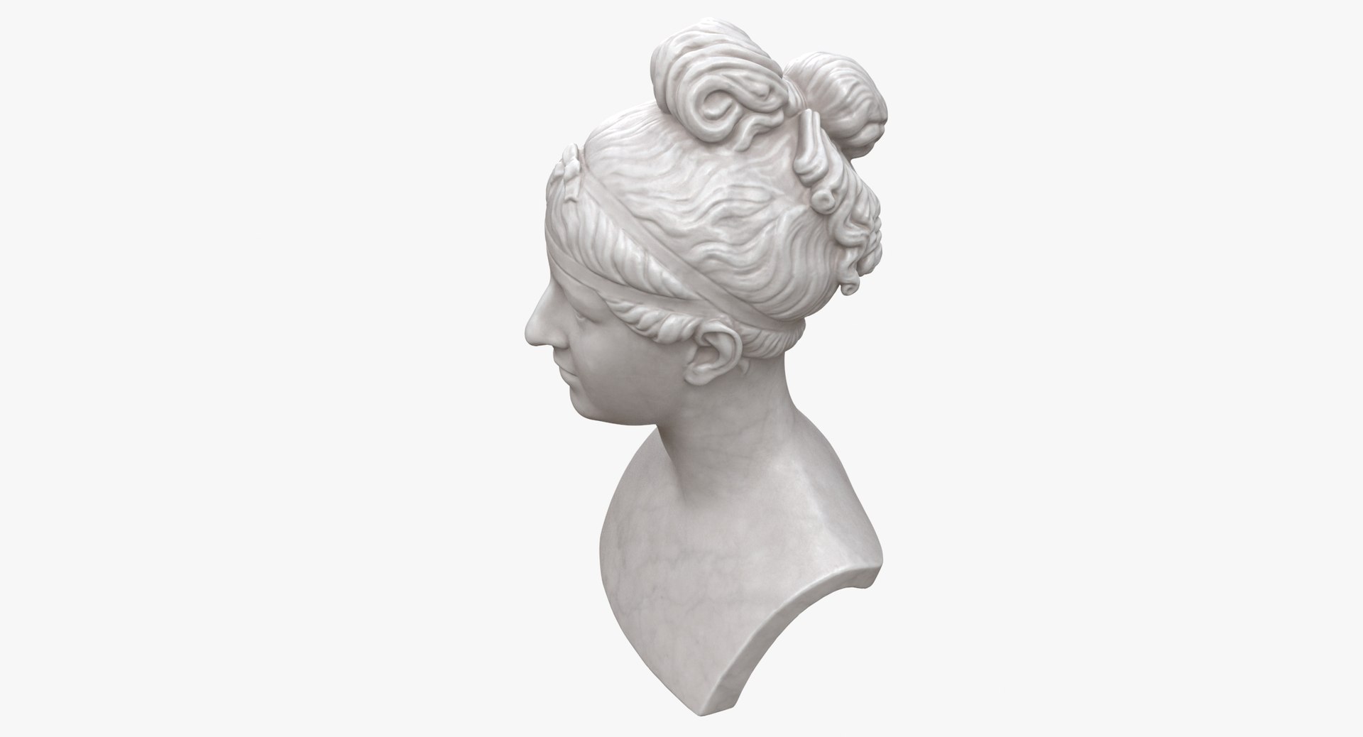 Ida Brun Bust 3D - TurboSquid 1865031