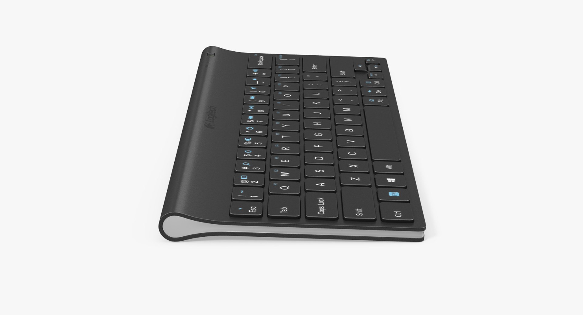 3D Logitech Tablet Keyboard - TurboSquid 1157632