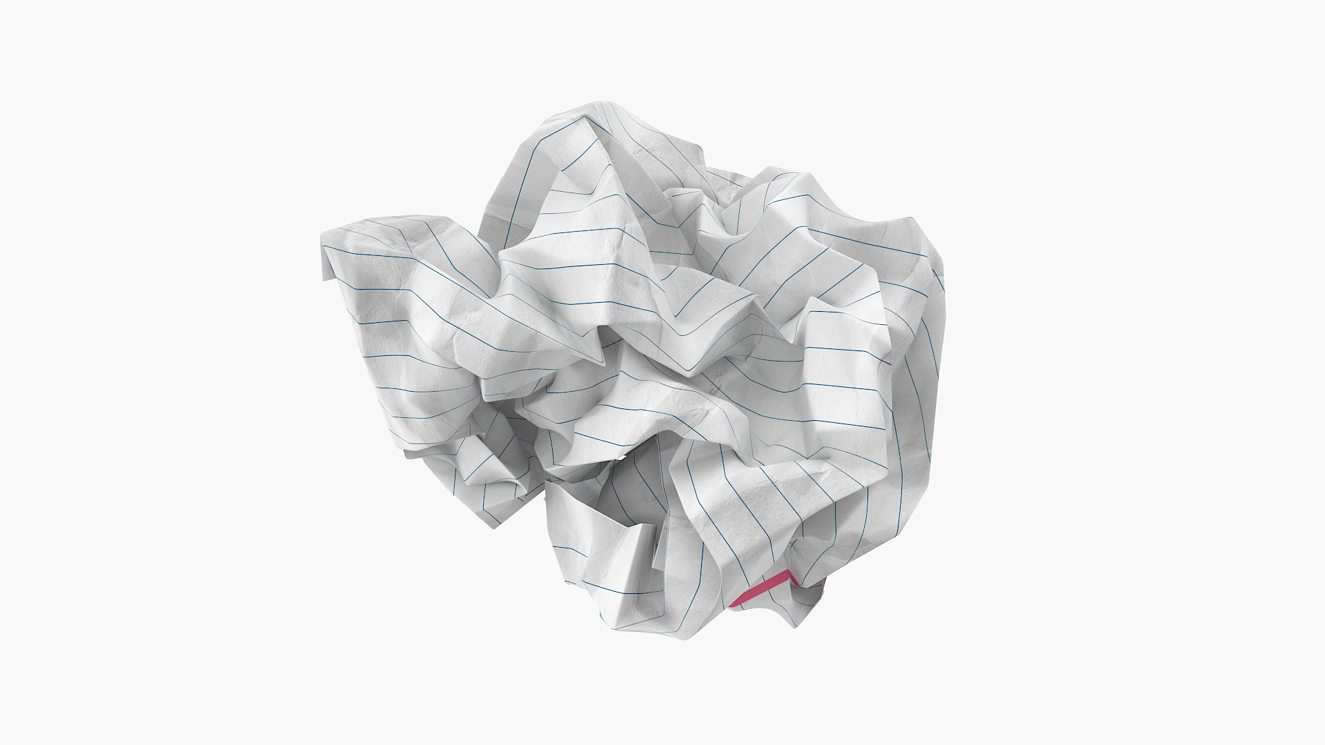 3D Model Crumpled Paper 3 - TurboSquid 1937566