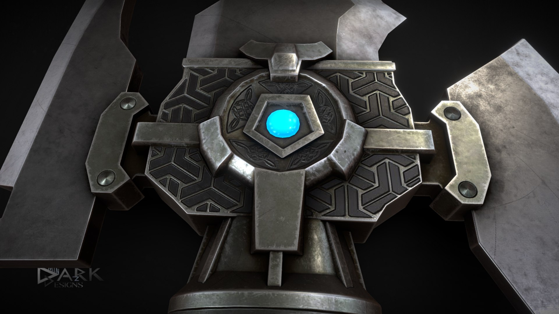 Viking Sci-Fi Fantasy Blade 3D Model - TurboSquid 2287298