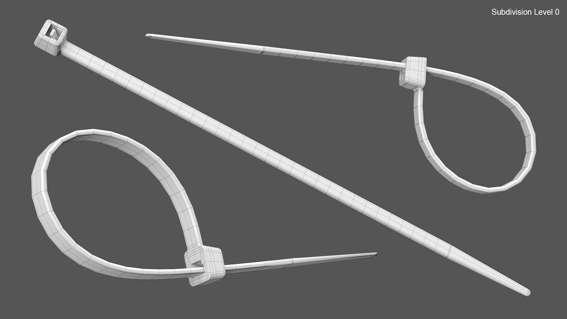 Cable Ties 3D Model - TurboSquid 2025664