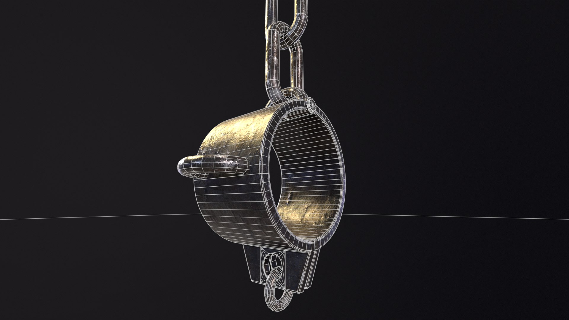 Medieval Cuff Shackles 3D - TurboSquid 2174922