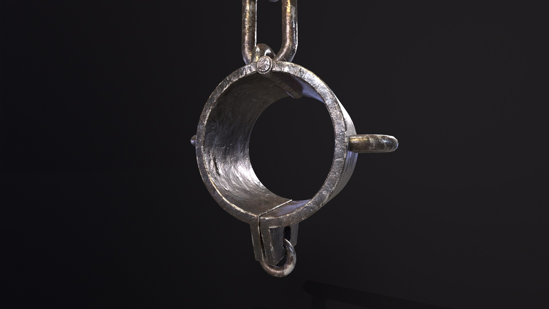 Medieval Cuff Shackles 3D - TurboSquid 2174922