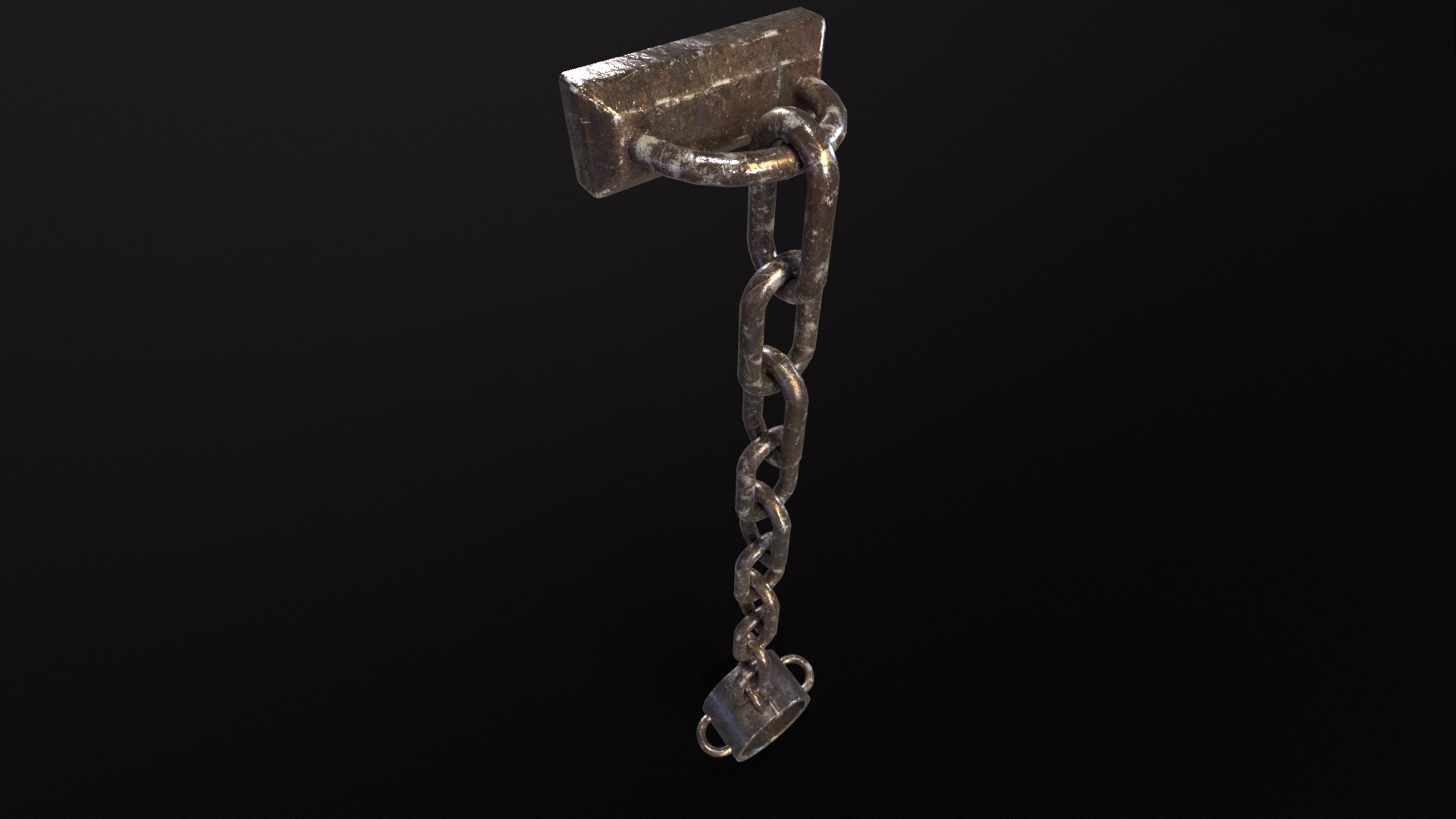 Medieval Cuff Shackles 3D - TurboSquid 2174922