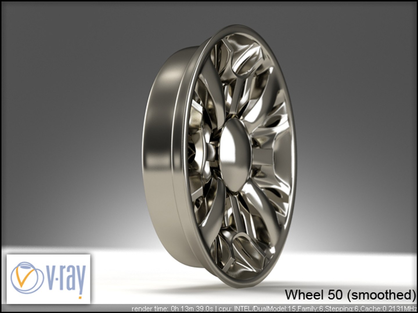 Wheel 50 3d Model