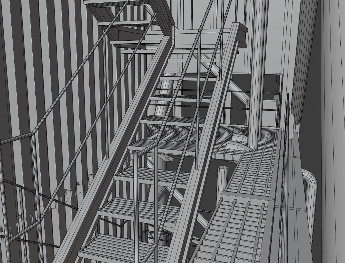 Rocket Launch Tower 3D Model - TurboSquid 1605533