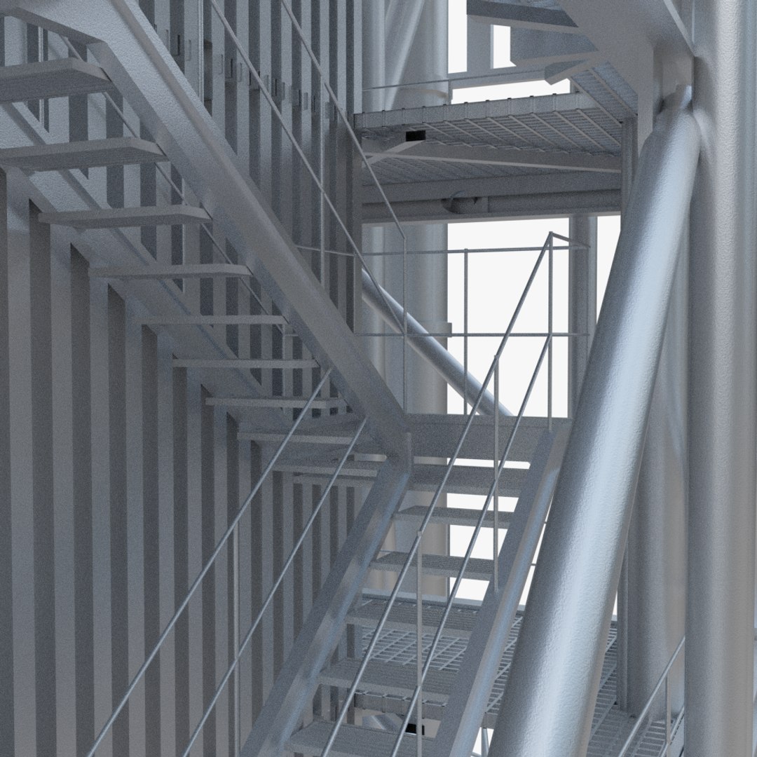 Rocket Launch Tower 3D Model - TurboSquid 1605533