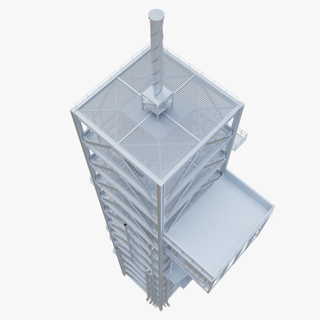 Rocket Launch Tower 3D Model - TurboSquid 1605533