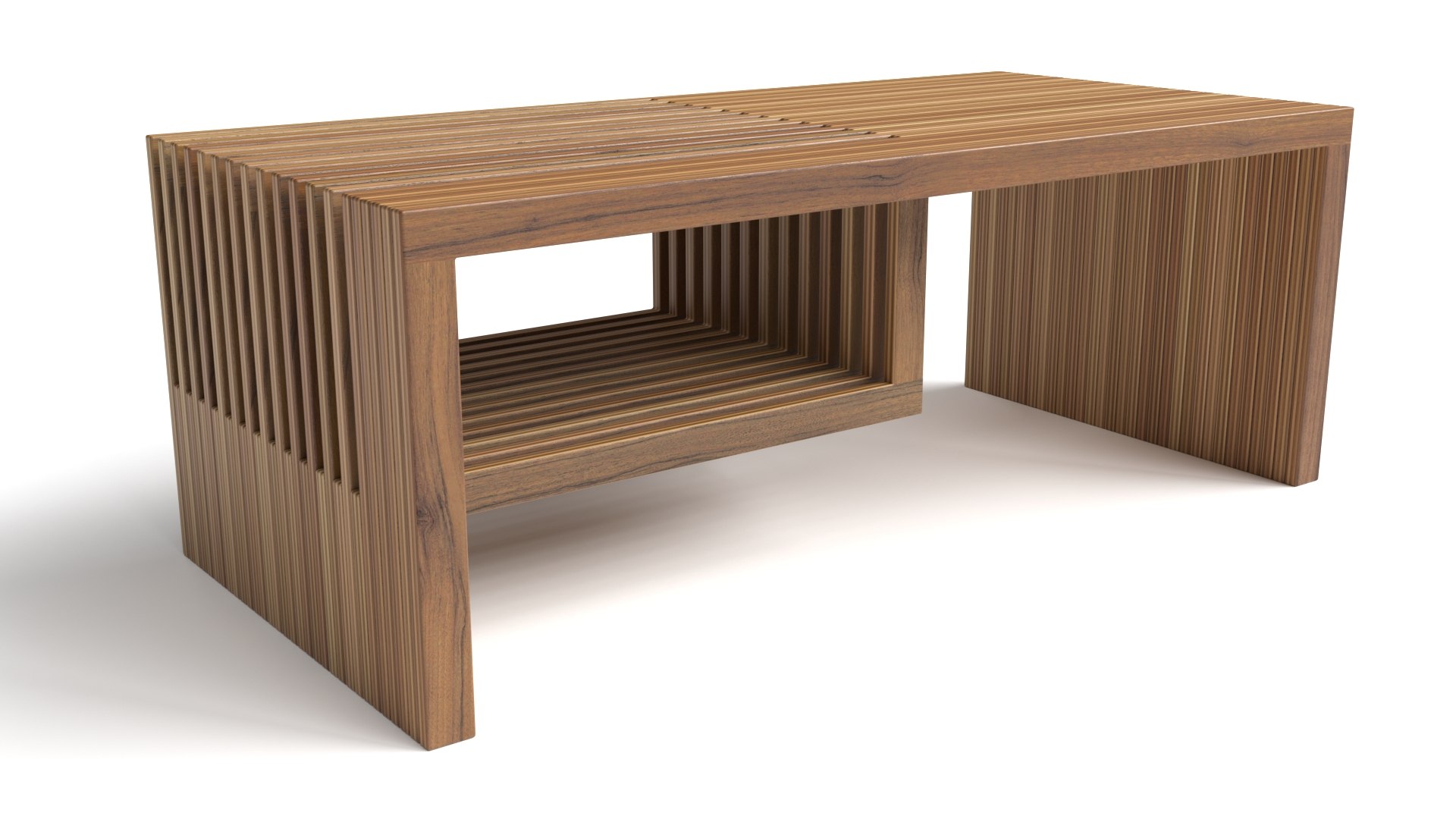 Parametric Wooden Coffee Table 3D Model - TurboSquid 1830852