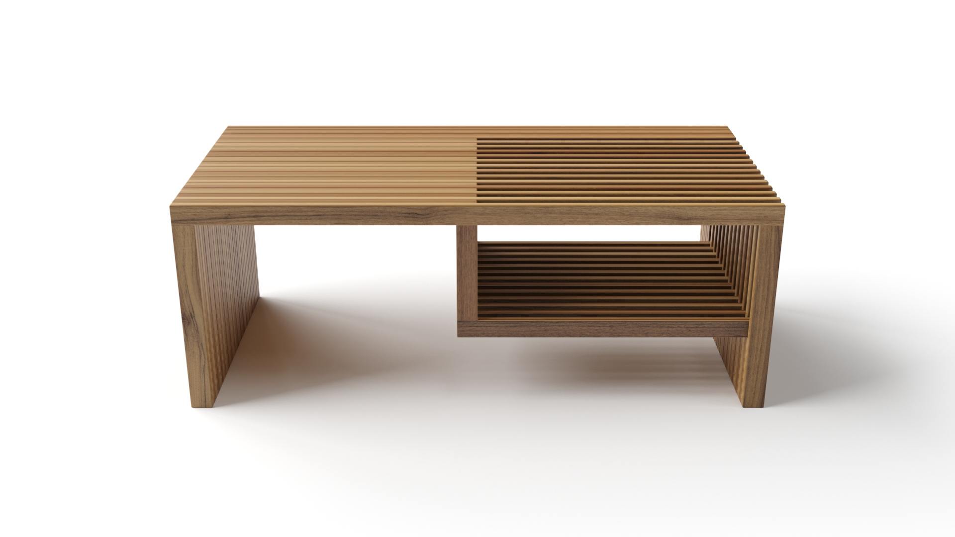 Parametric Wooden Coffee Table 3D Model - TurboSquid 1830852
