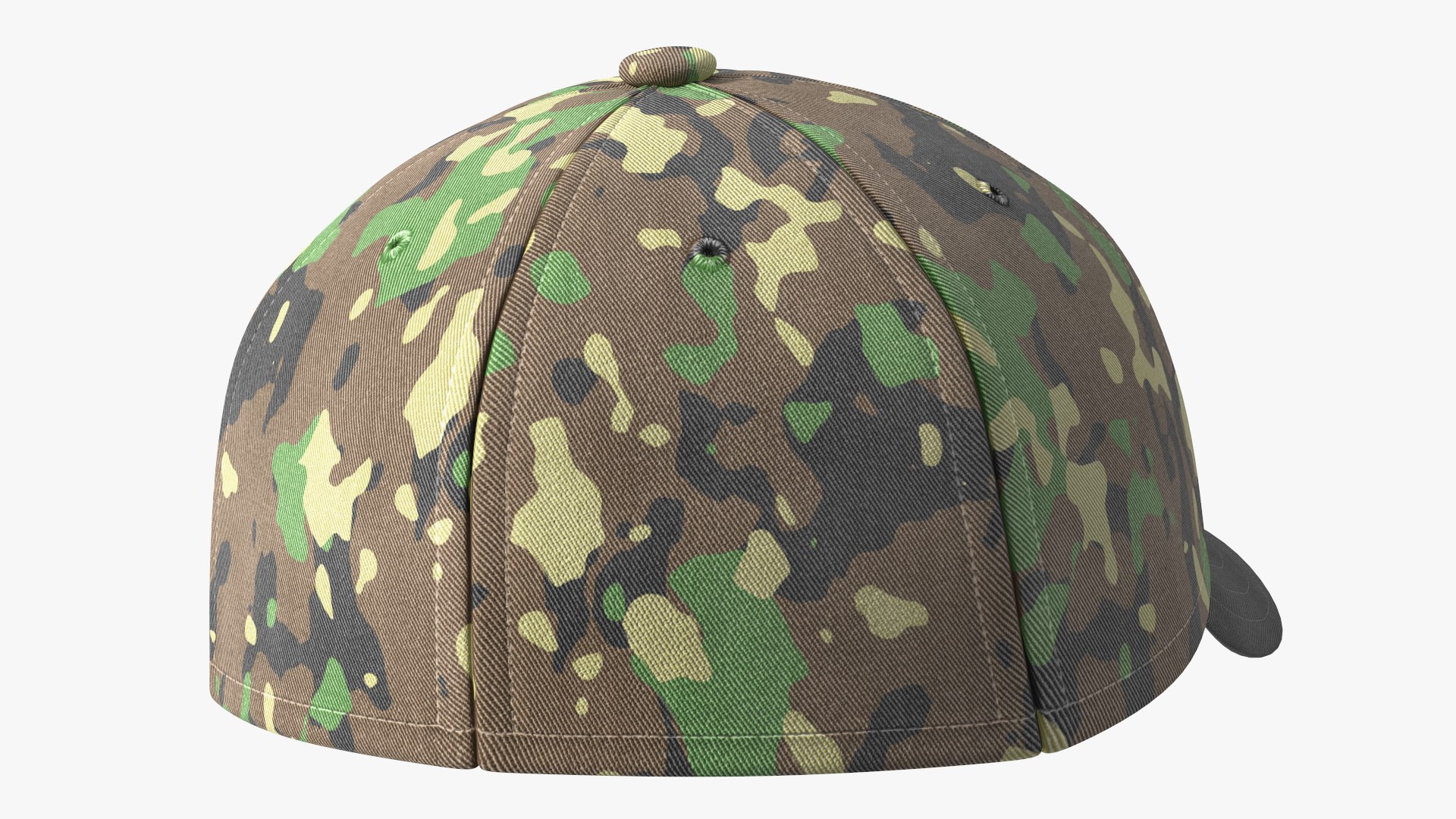 Camouflage Baseball Cap With Democratic Icon 3D Model - TurboSquid 2319399