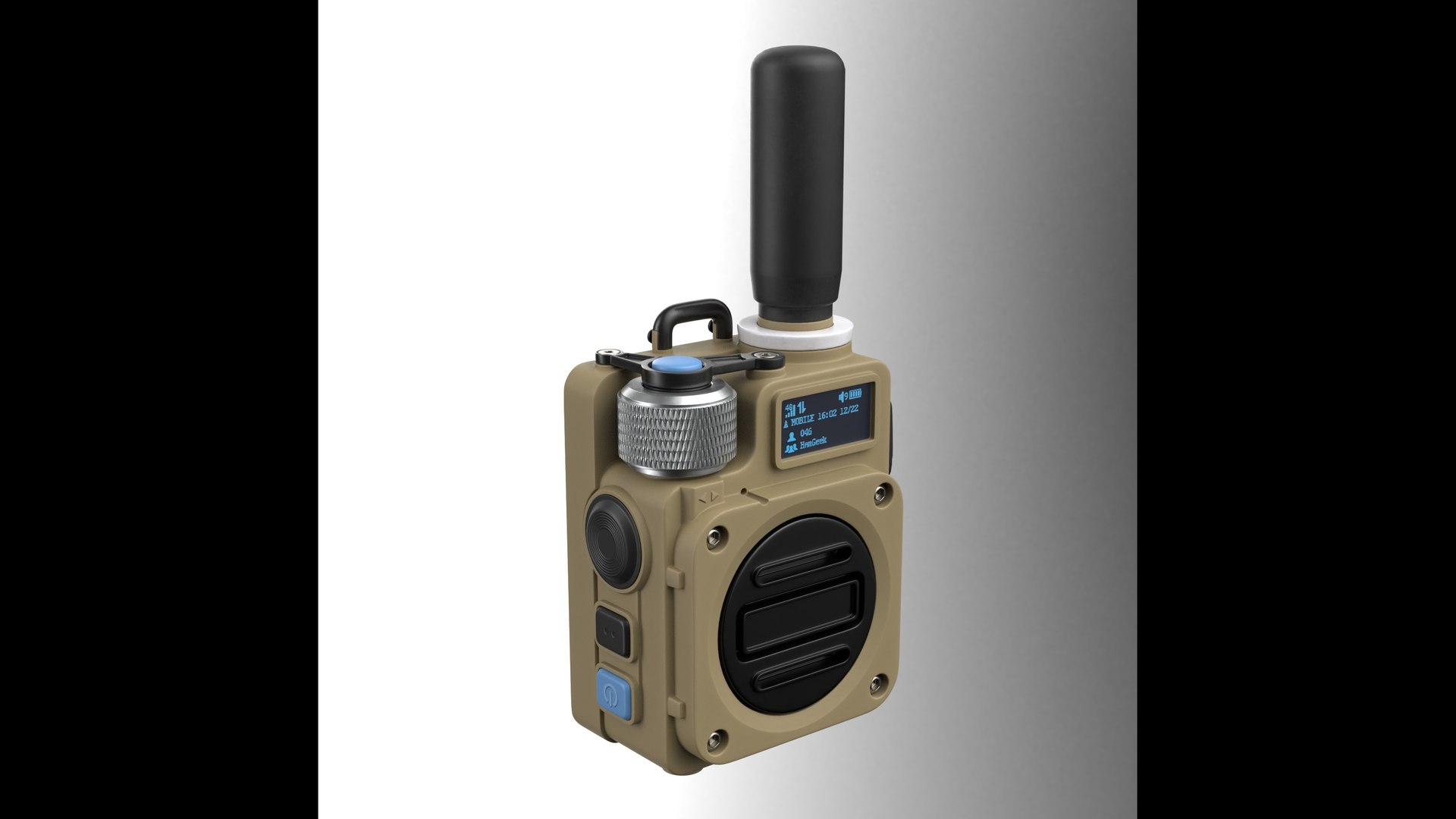 3D Handheld Walkie Talkie Radio - TurboSquid 2286293