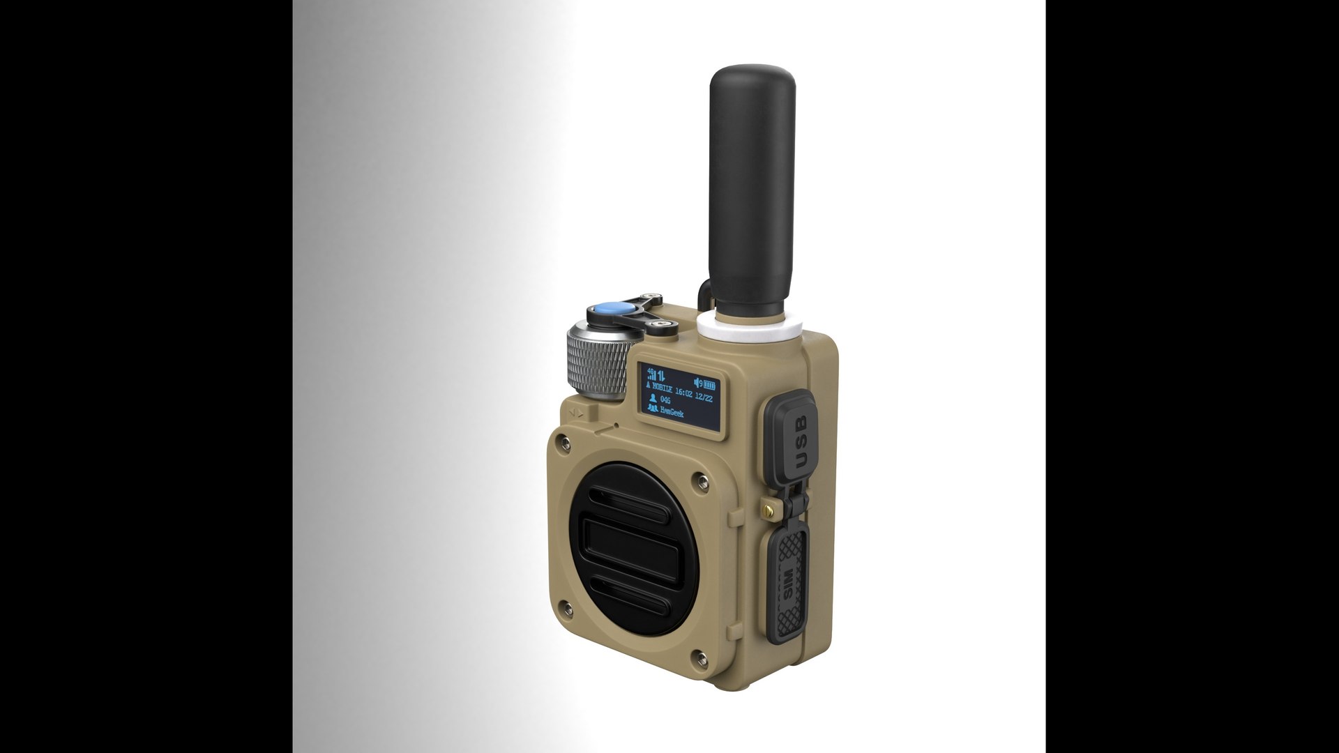 3D Handheld Walkie Talkie Radio - TurboSquid 2286293