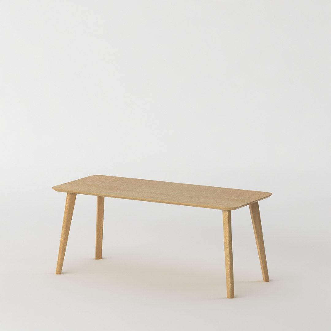 3d Ikea Lisabo Tables Model