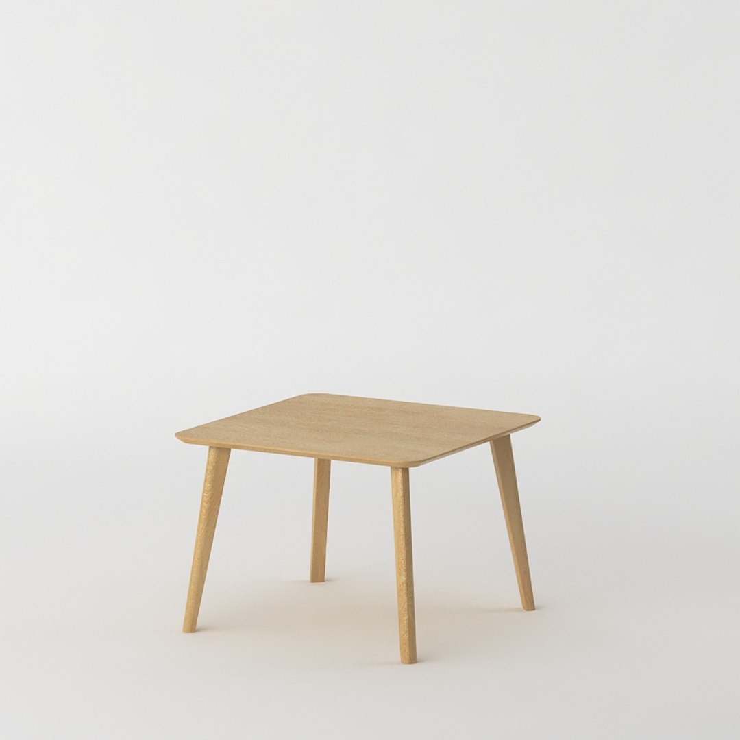 3d Ikea Lisabo Tables Model