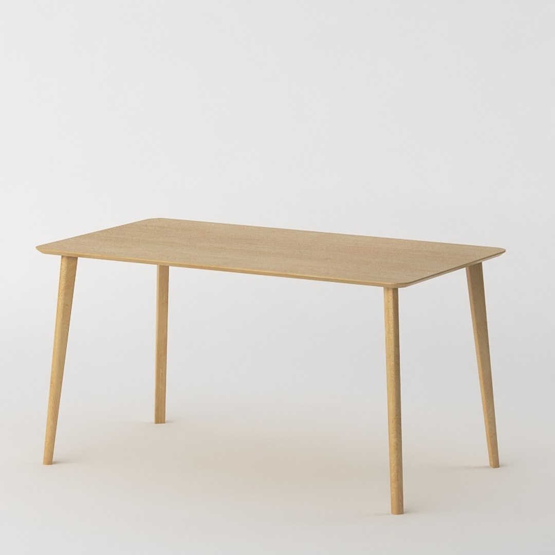 3d Ikea Lisabo Tables Model