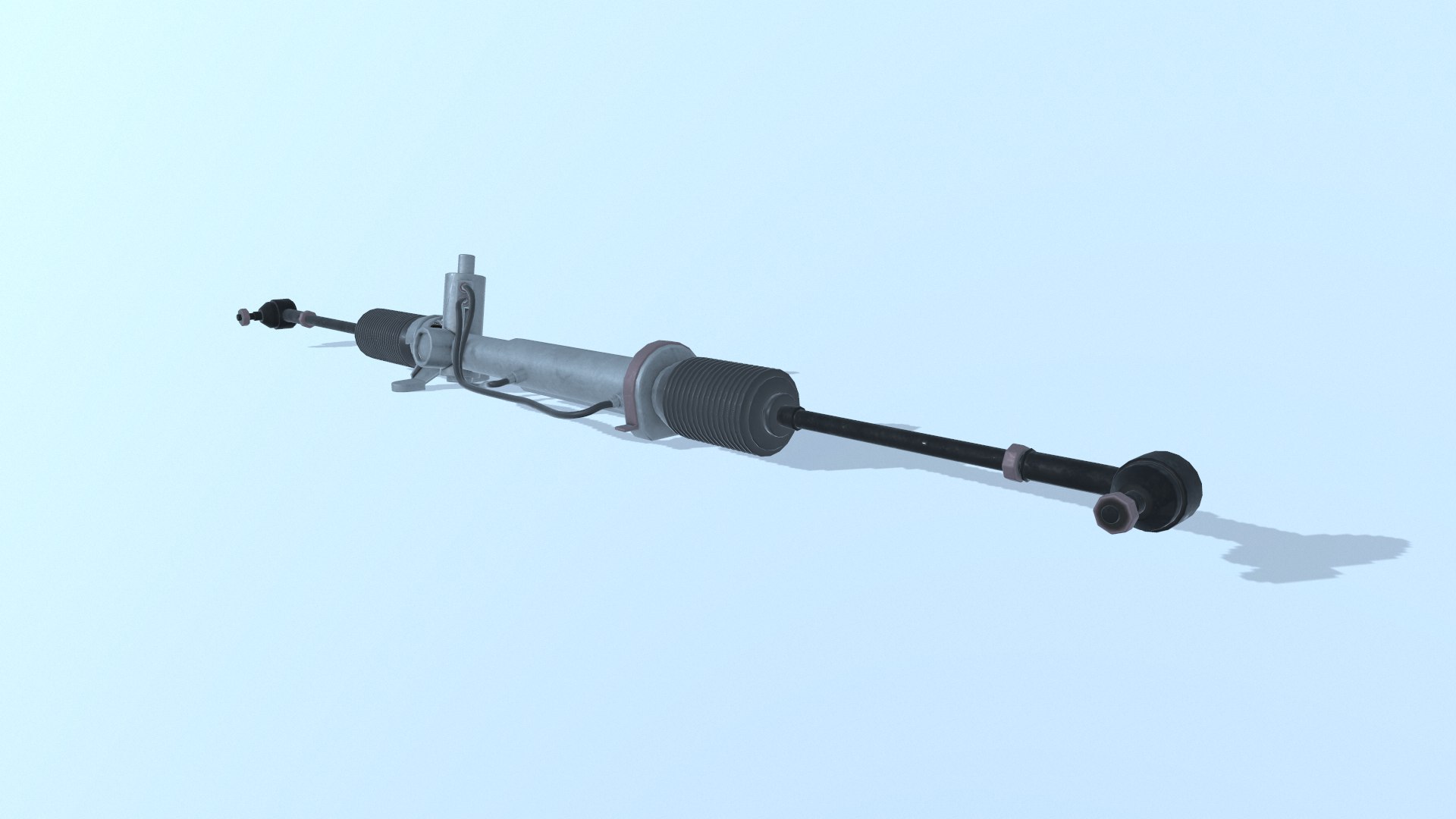 Steering Rack 3D Model - TurboSquid 1289445