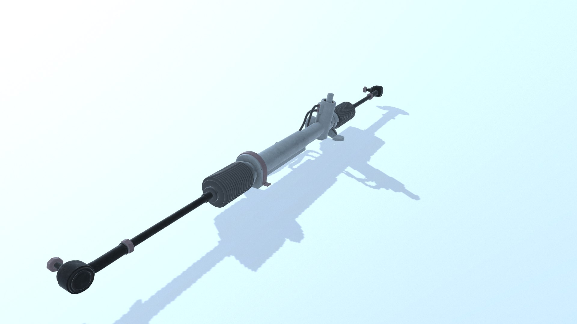 Steering Rack 3D Model - TurboSquid 1289445