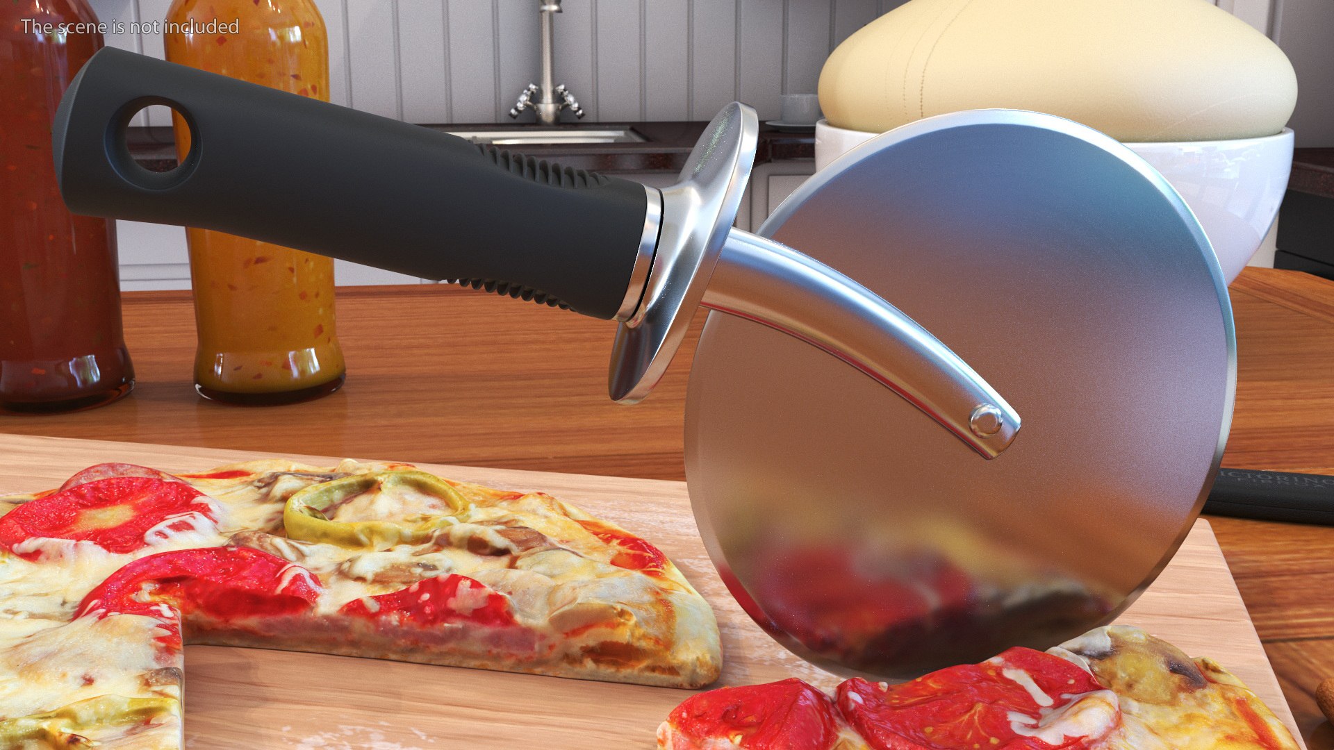 Pizza Cutter Wheel 3D Model - TurboSquid 2128813