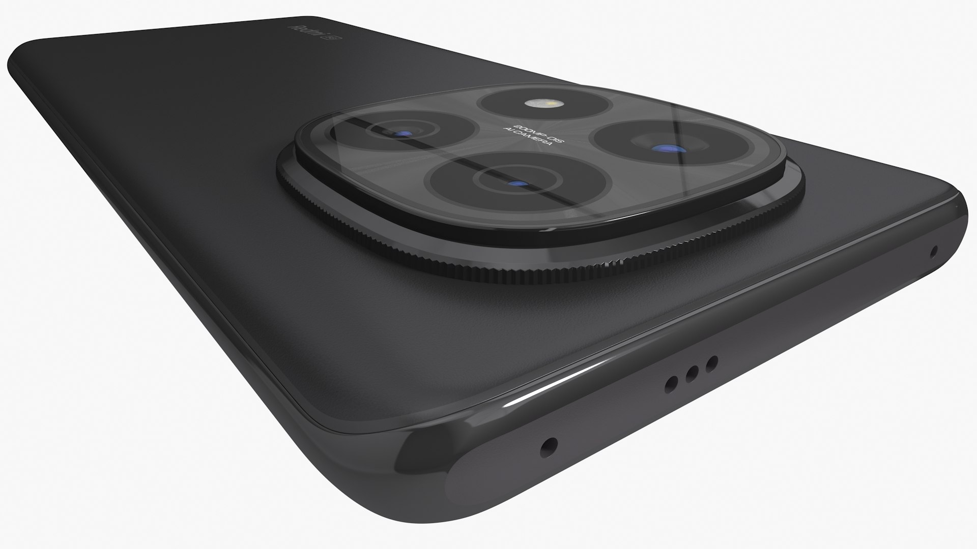 Xiaomi Redmi Note 14 Pro Plus 5G Black 3D Model - TurboSquid 2341492