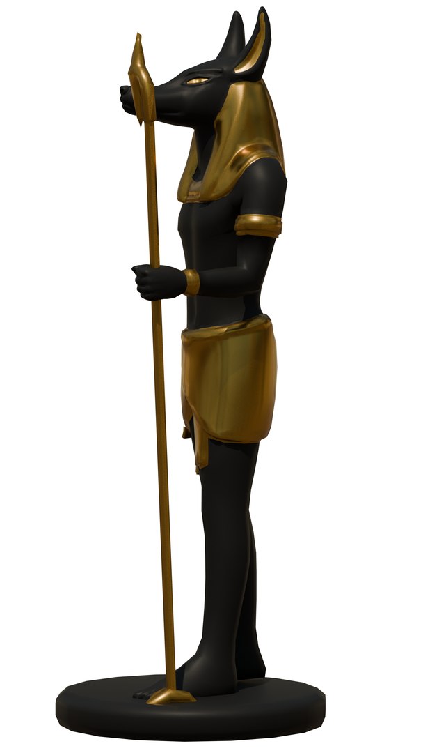 ANUBIS The Egyptian Pharaoh 3D Model - TurboSquid 2200693