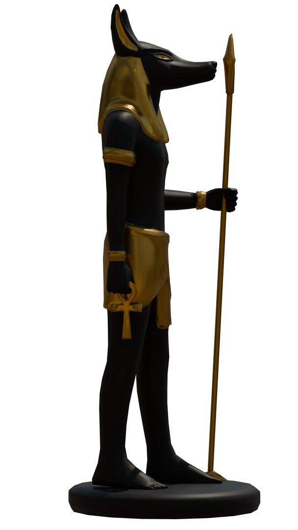 ANUBIS The Egyptian Pharaoh 3D Model - TurboSquid 2200693