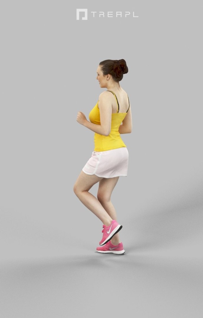 3D jogging running model - TurboSquid 1375310