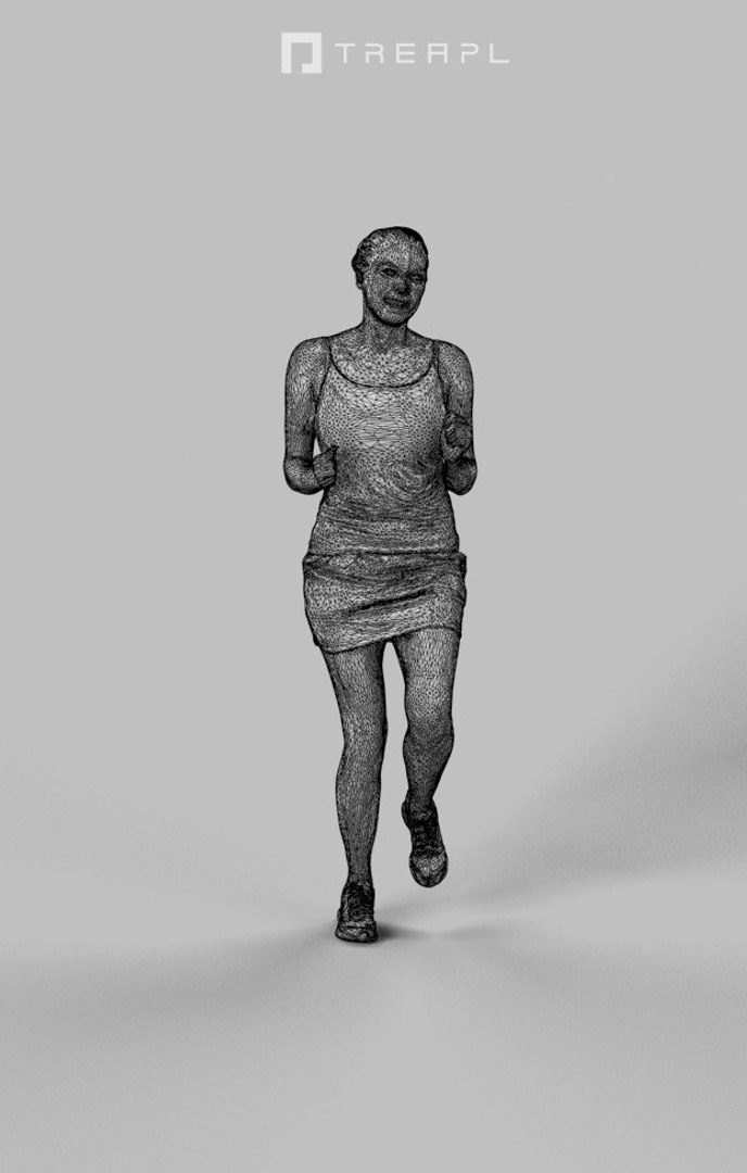 3D jogging running model - TurboSquid 1375310
