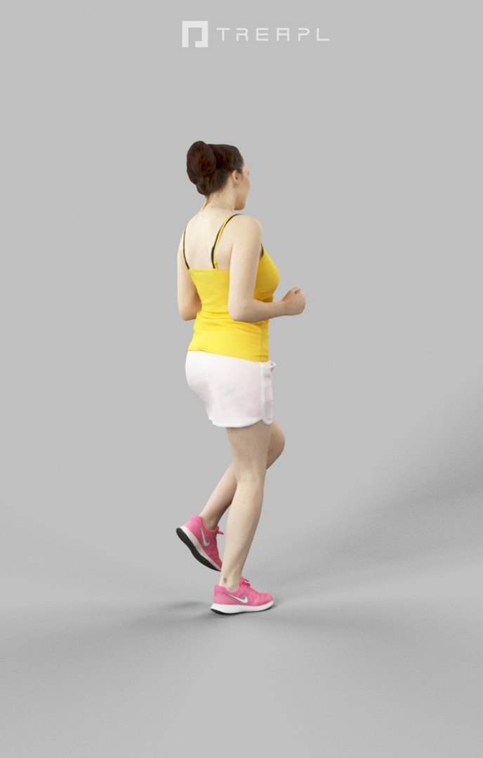 3D jogging running model - TurboSquid 1375310