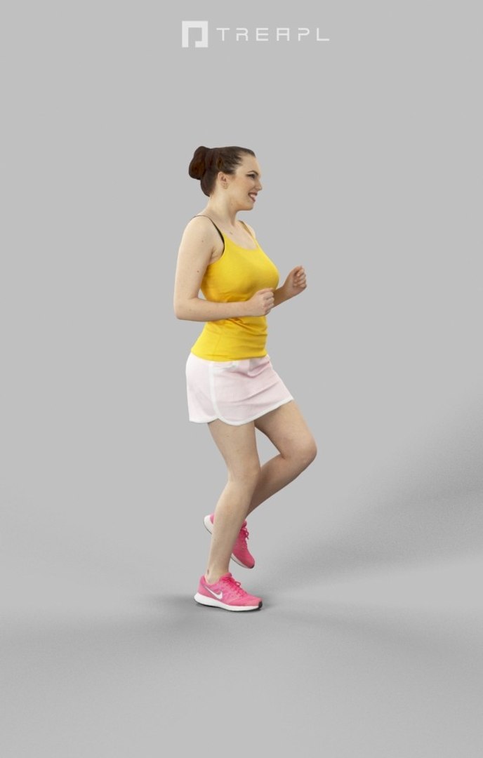 3D jogging running model - TurboSquid 1375310