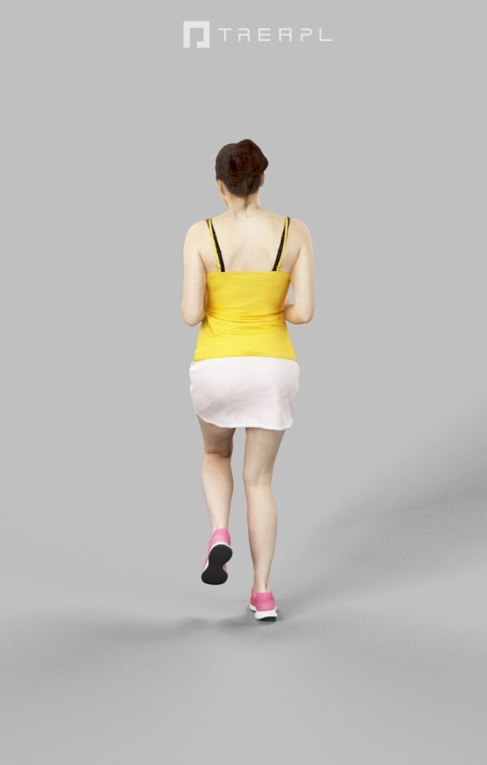 3D jogging running model - TurboSquid 1375310