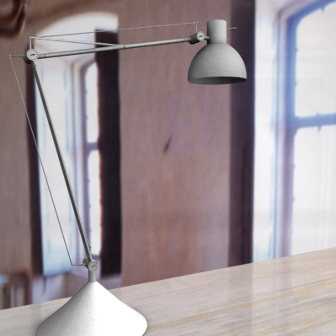3d Model Desk Lamp
