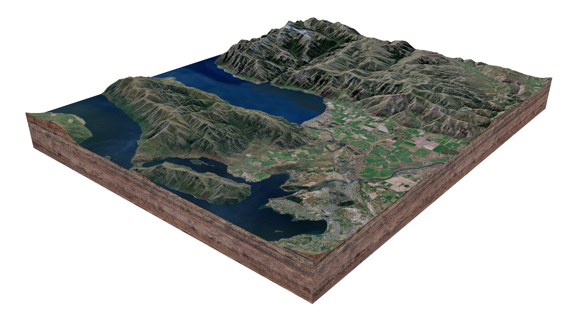 3D Lake Hawea New Zealand - TurboSquid 2061708