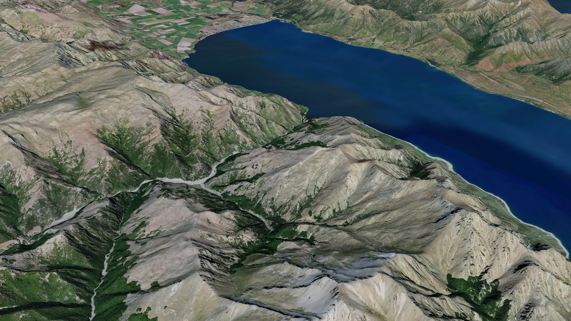 3D Lake Hawea New Zealand - TurboSquid 2061708