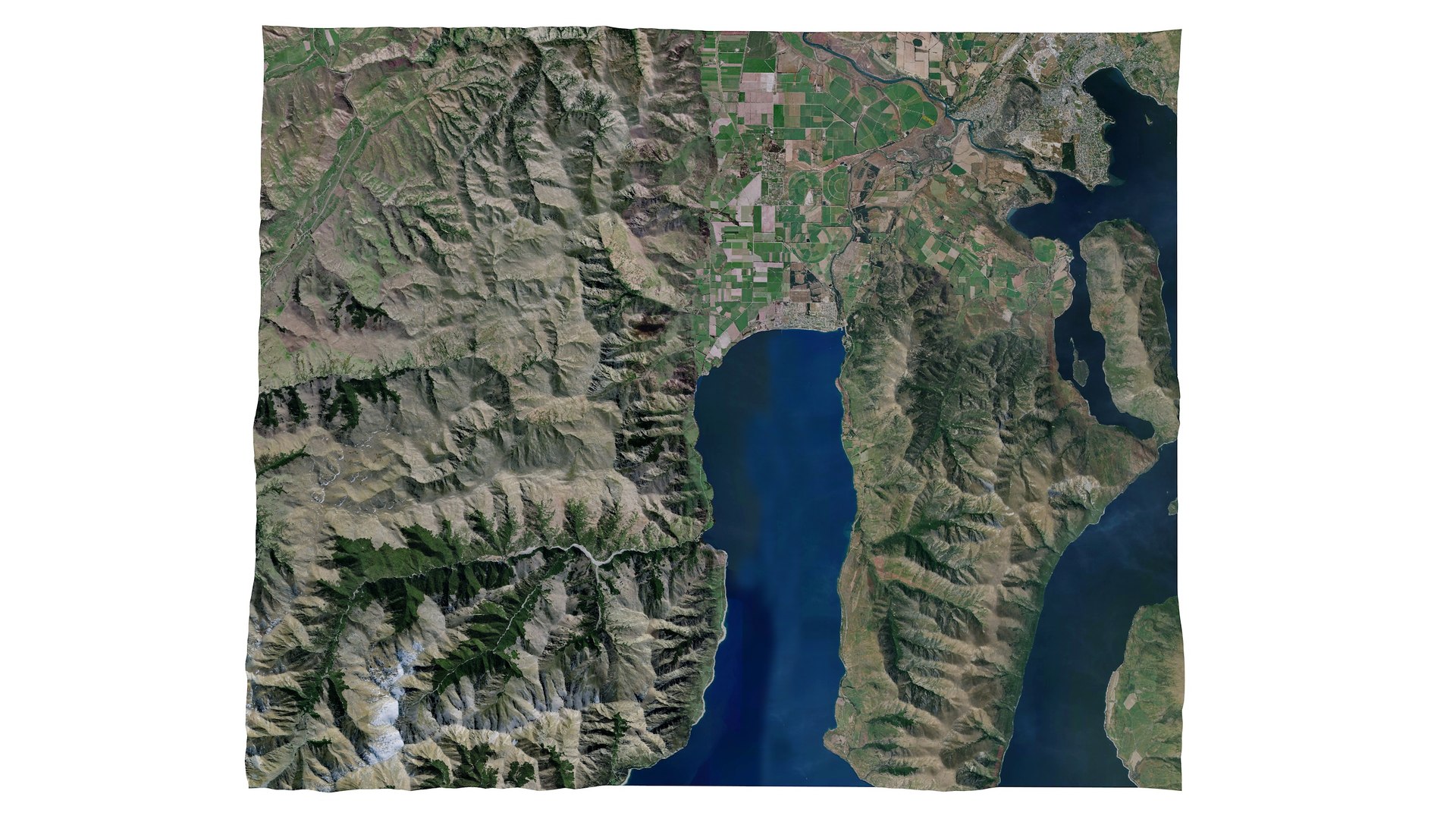 3D Lake Hawea New Zealand - TurboSquid 2061708