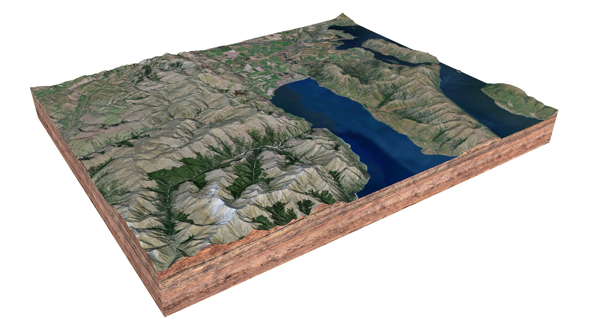 3D Lake Hawea New Zealand - TurboSquid 2061708
