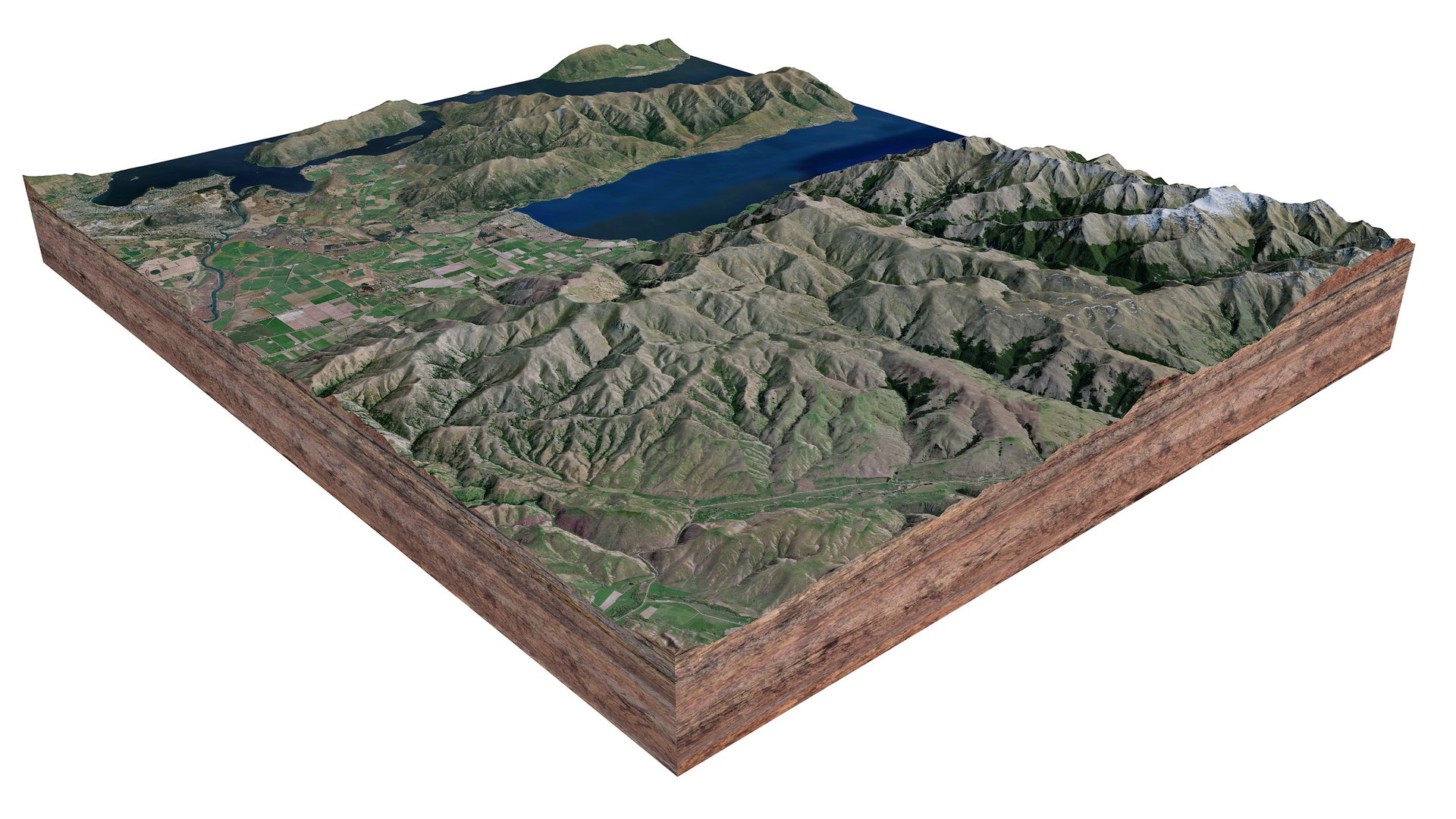 3D Lake Hawea New Zealand - TurboSquid 2061708