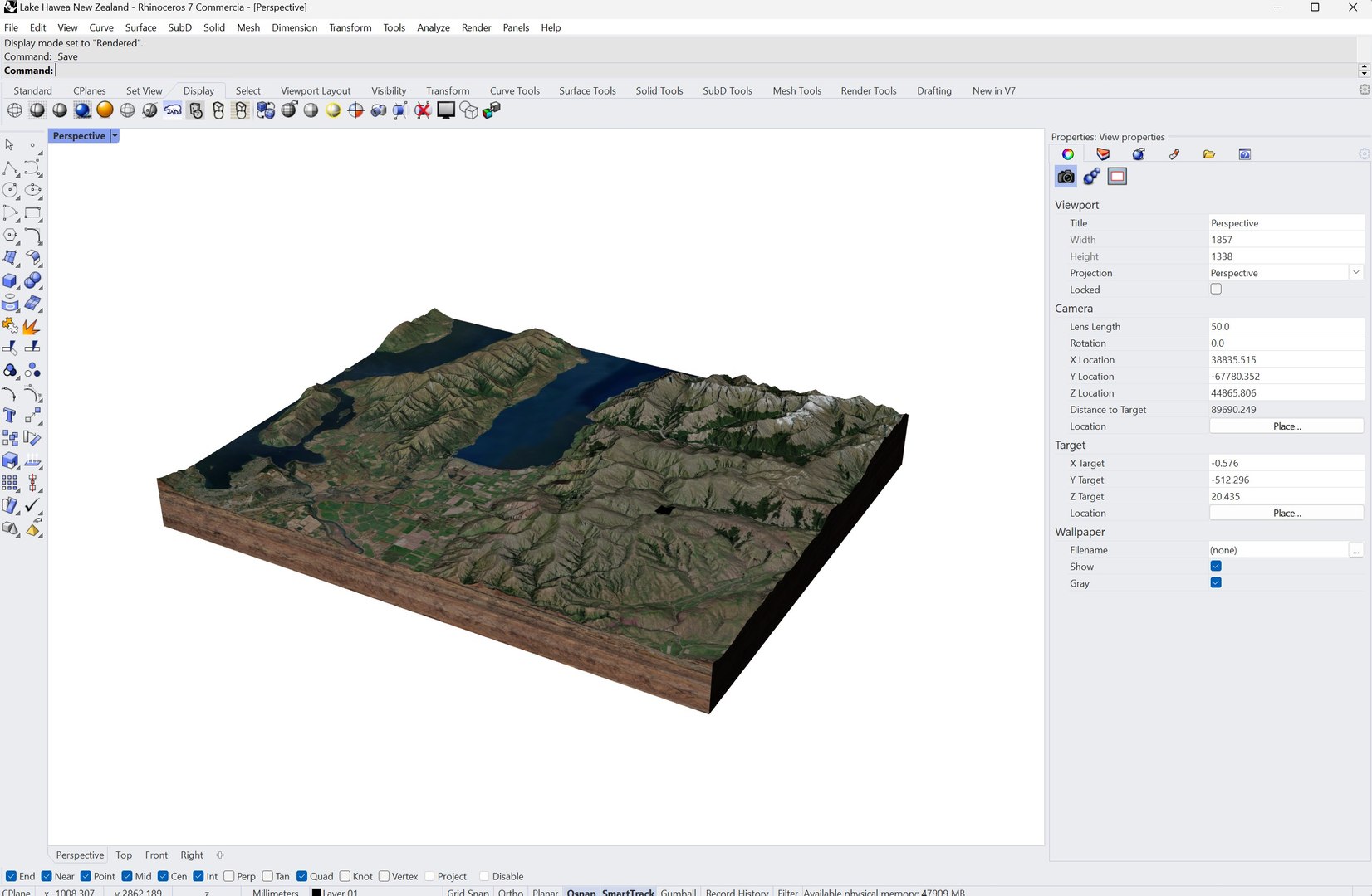 3D Lake Hawea New Zealand - TurboSquid 2061708