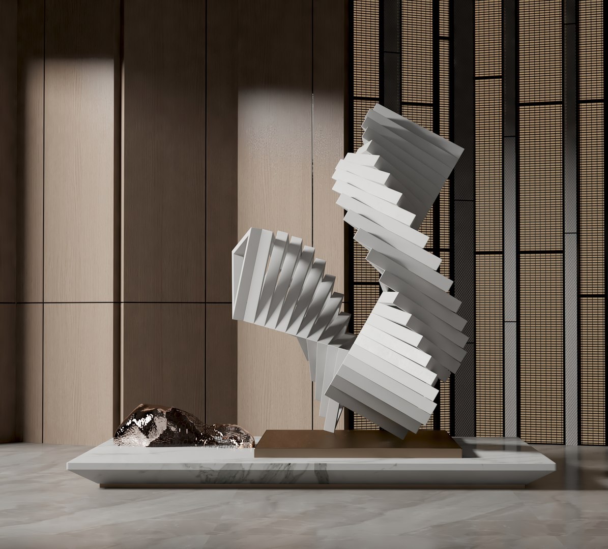 Abstract Sculpture 3D Model - TurboSquid 2201188