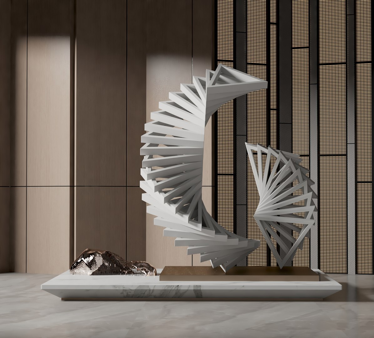 Abstract Sculpture 3D Model - TurboSquid 2201188