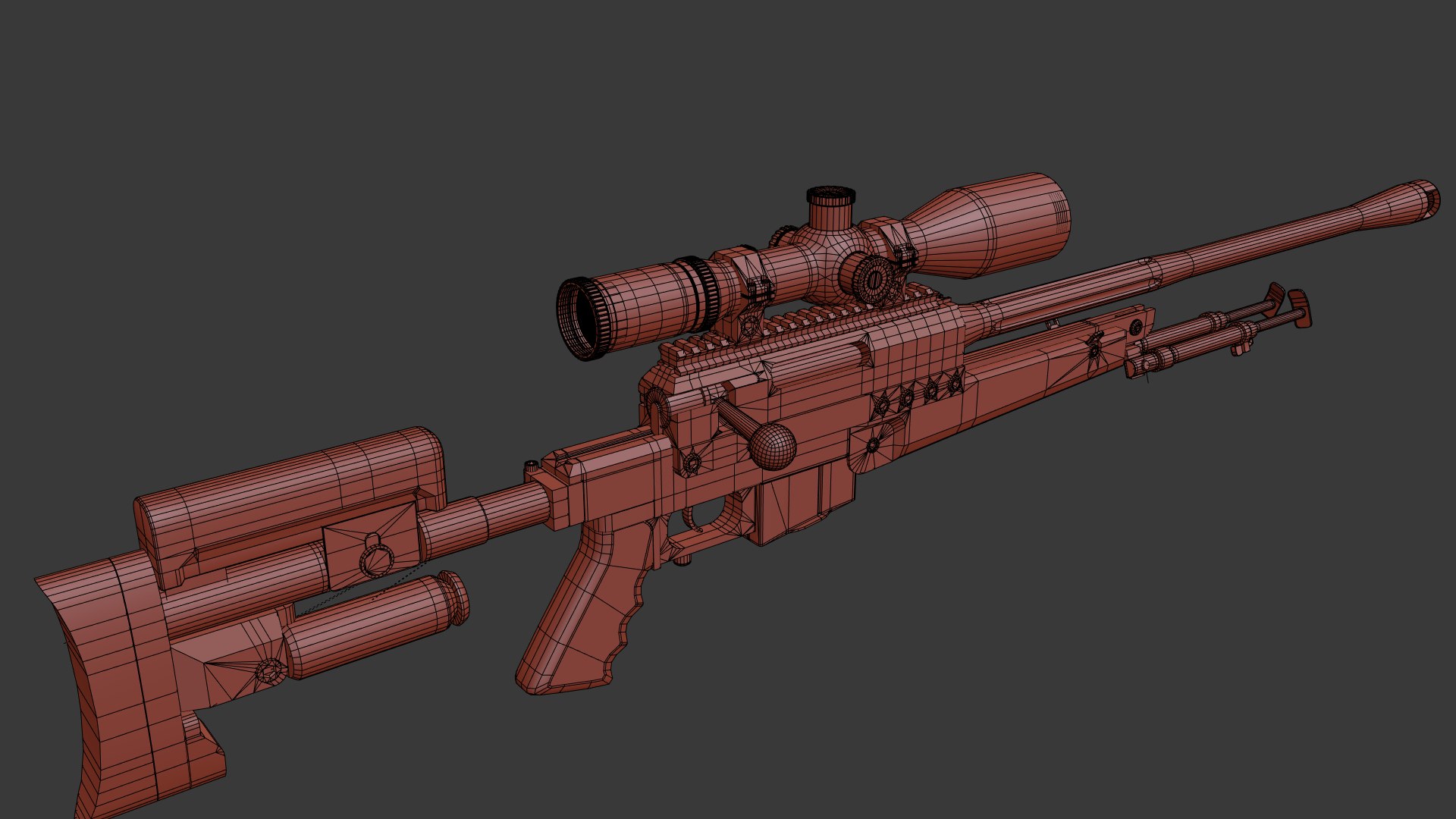 3D sniper rifle pgm ultima model - TurboSquid 1600146