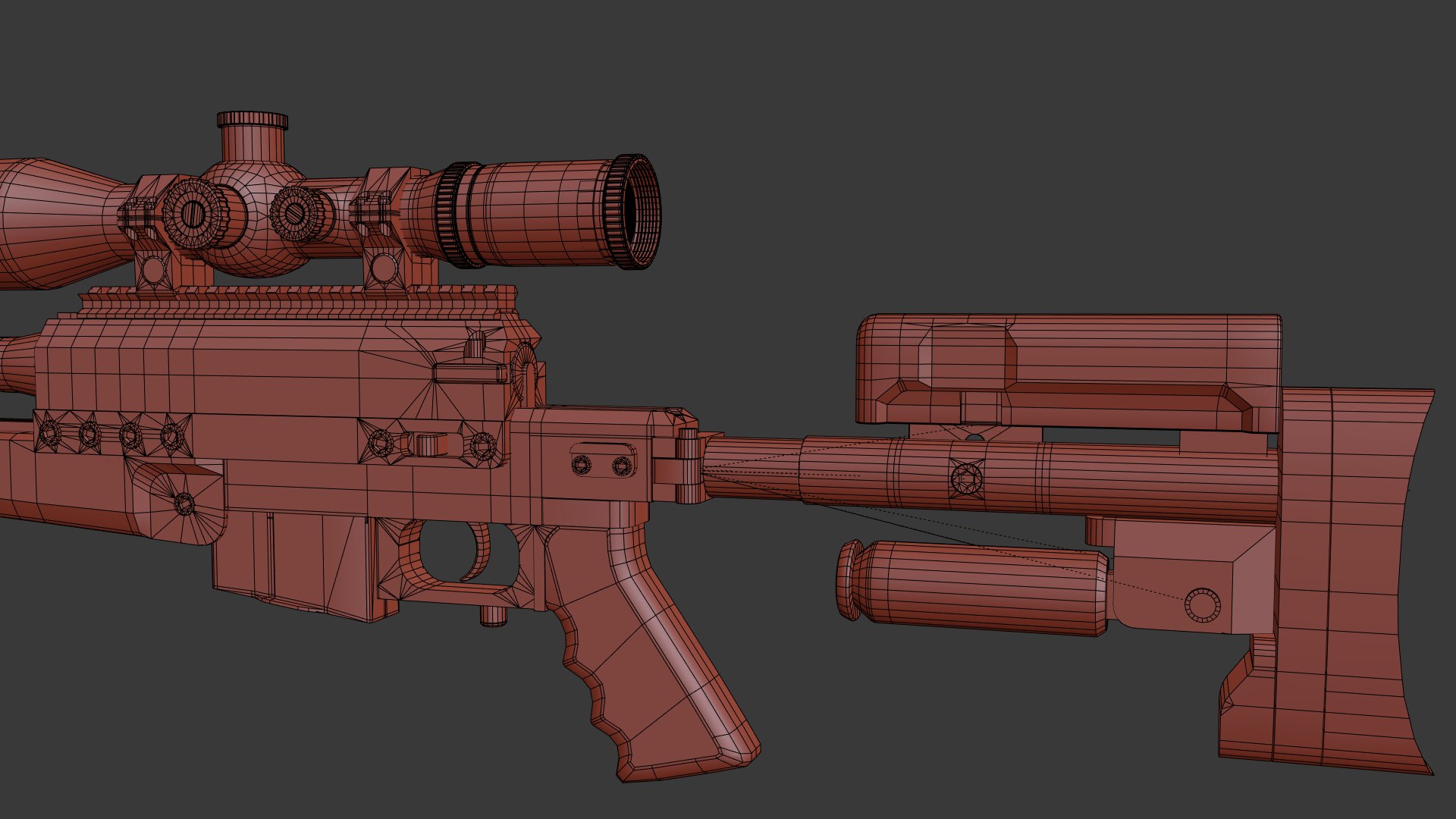 3D sniper rifle pgm ultima model - TurboSquid 1600146