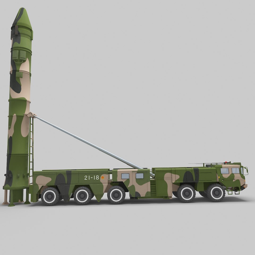 Chinese Df-21 Missile 3D - TurboSquid 1168845