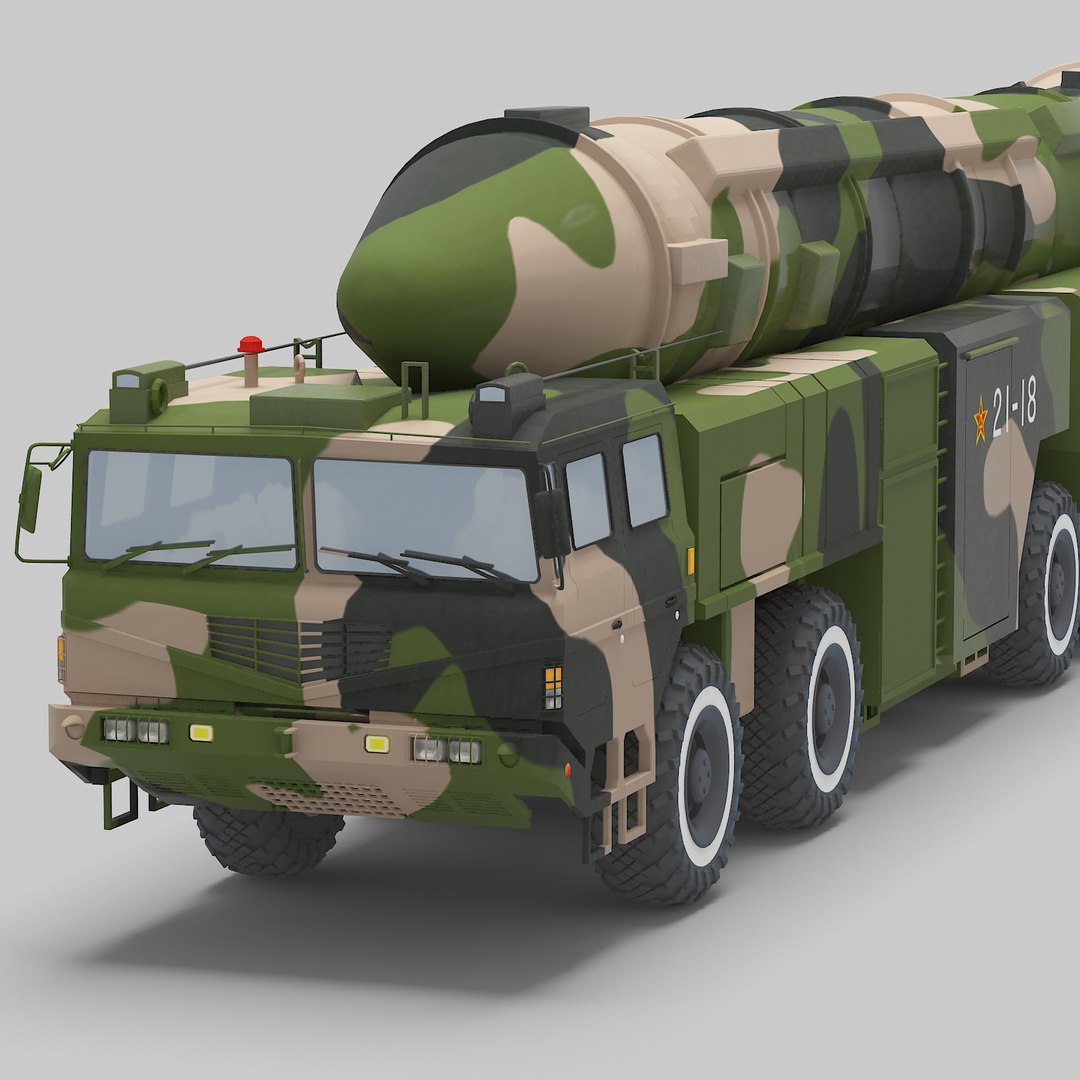 Chinese Df-21 Missile 3D - TurboSquid 1168845