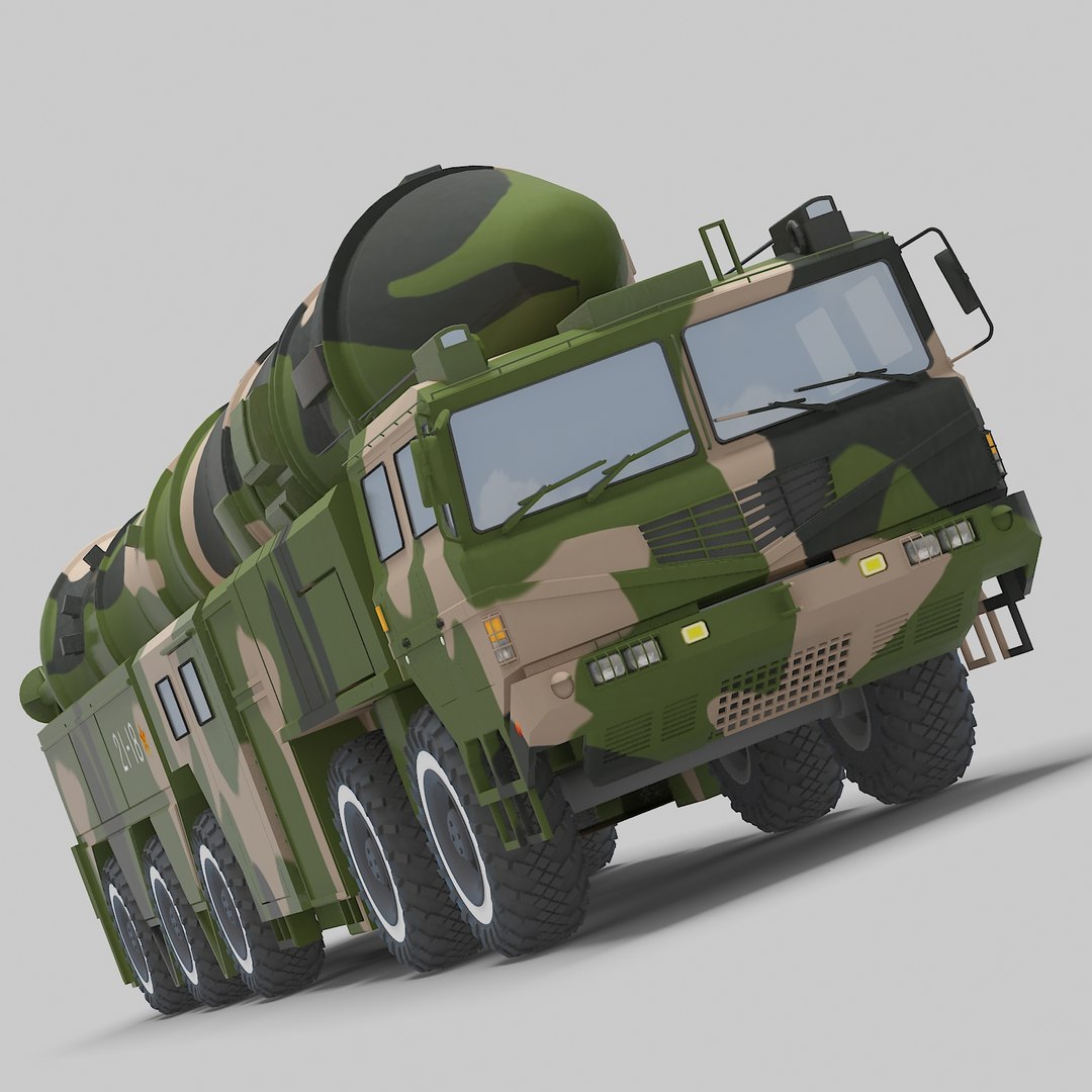 Chinese Df-21 Missile 3D - TurboSquid 1168845
